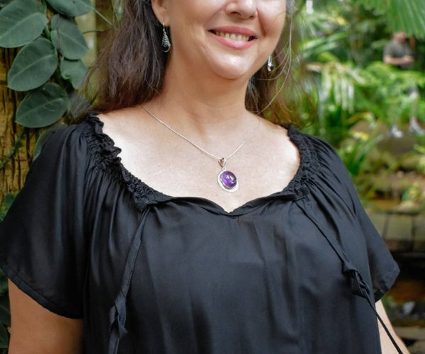 Bohemian Top | Shanene Plain Black – zaphire_kuranda